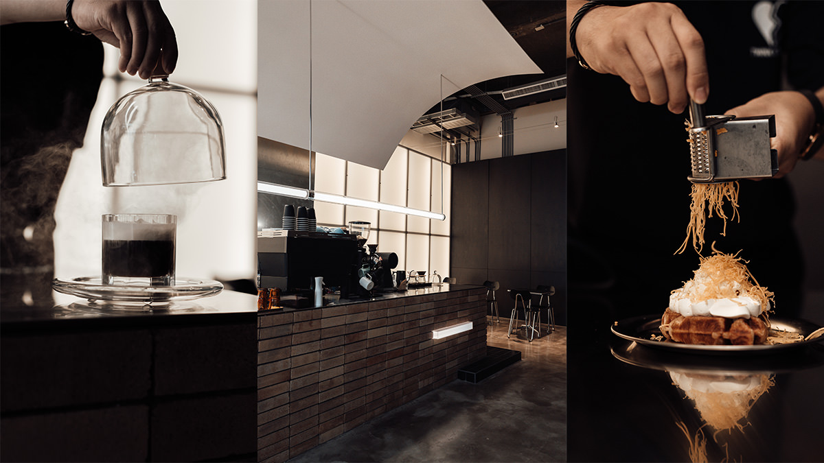 「ORACLE COFFEE 神諭咖啡 駁二店」鹽埕人氣咖啡館，隱藏在銀行倉庫裡，煙燻奶油冷萃是招牌！ – 大妹食旅日常｜台北美食、韓國旅遊、台灣旅遊