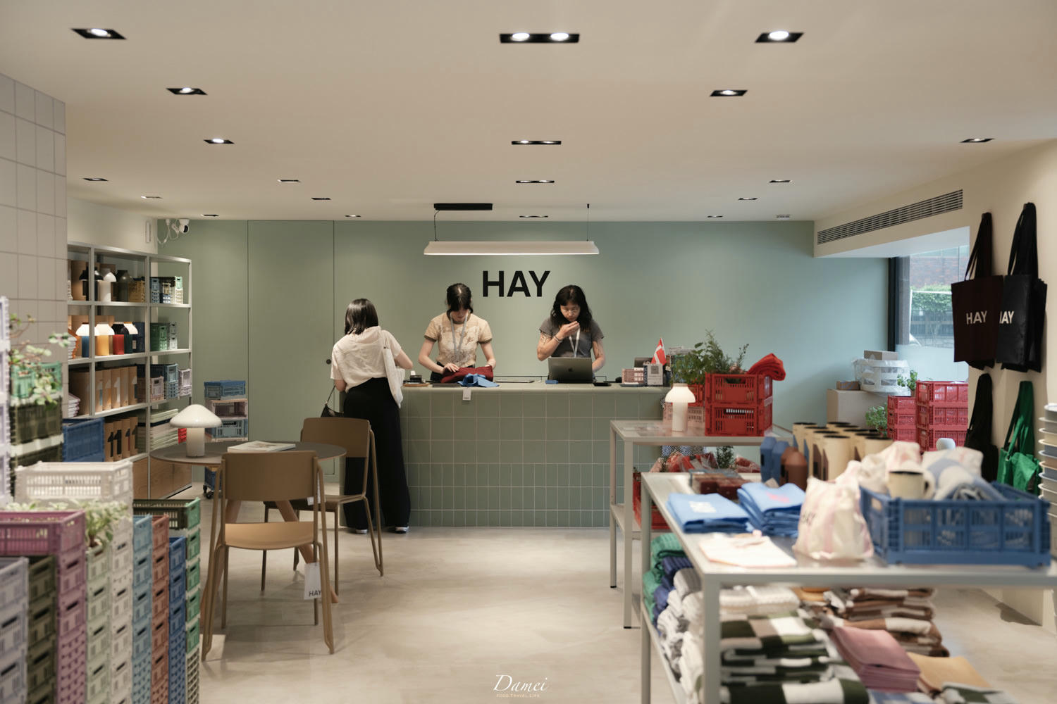 居家生活｜HAY 台北旗艦店-來自丹麥家居品牌，仁愛路林蔭道上的療癒空間 – 大妹食旅日常｜台北美食、韓國旅遊、台灣旅遊